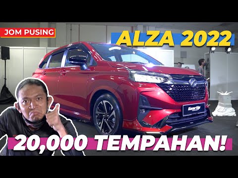 PERODUA ALZA 2022, SIAPA LAMBAT BOOKING MENYESAL!