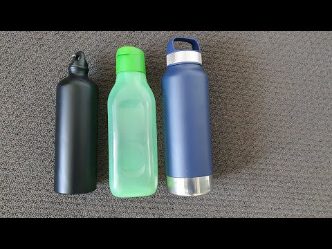 Water bottle materials DO matter. What is the best drinking bottle?