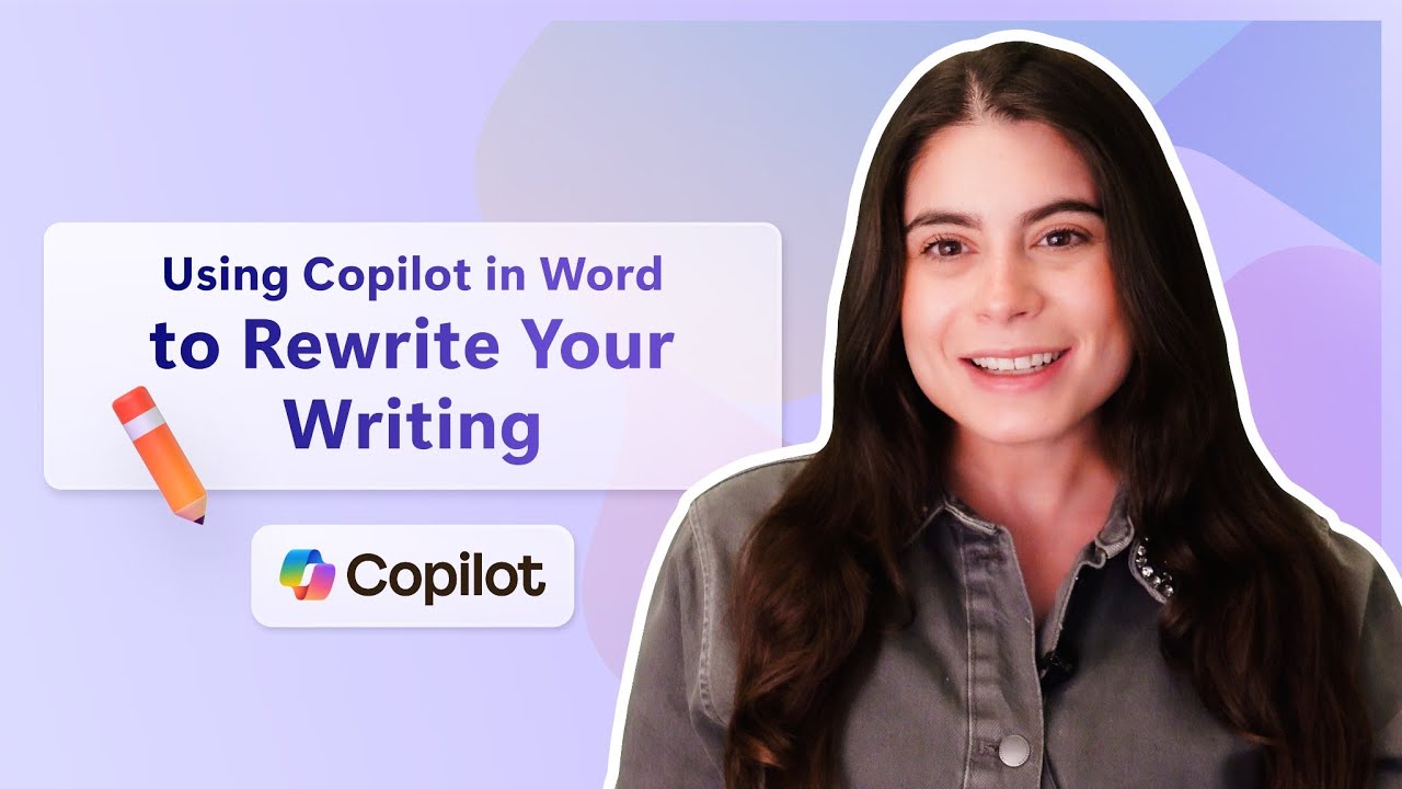 How to use Copilot to rewrite your drafts in Word