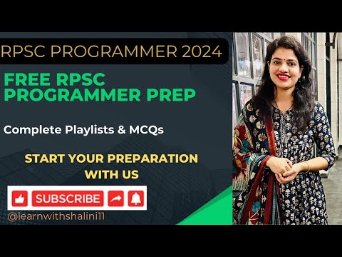 Complete RPSC Programmer Exam Preparation - Free YouTube Playlists