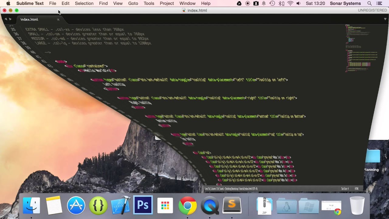 Bootstrap 3 Tutorial 87 - Tooltips