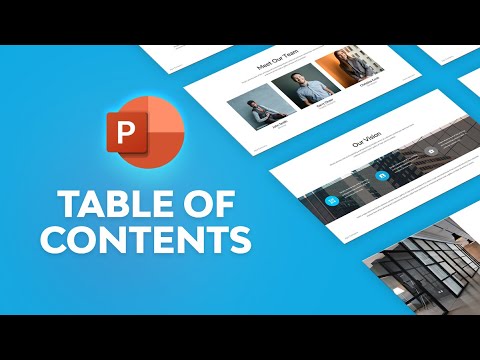 The Quick Way to Make a Table of Contents in PowerPoint