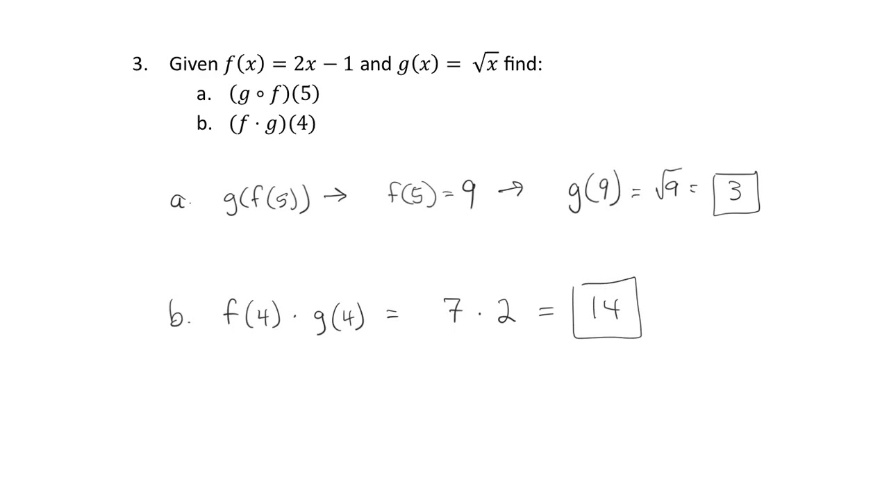Math 1050 Final exam review solutions Spring 2026