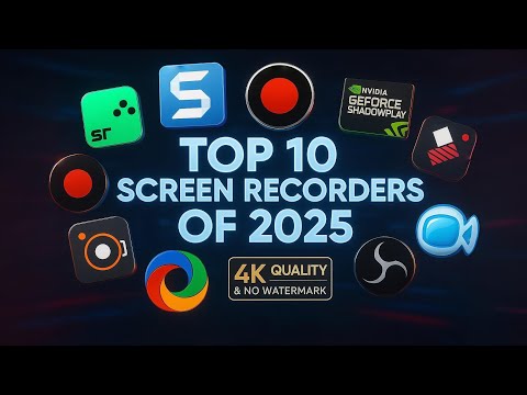 Top 10 Best Screen Recorders of 2025 | Must-Have Screen Recording Software!