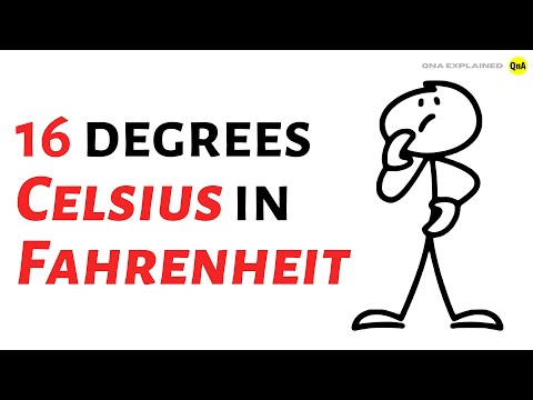 What is 16 degrees Celsius in Fahrenheit ? - QnA Explained