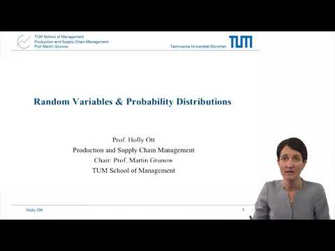 Six Sigma: Define and Measure | 3-3 LECTURE: Random Variables & Probability Distributions