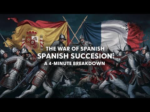 The War of Spanish Succession: A 4-Minute Breakdown