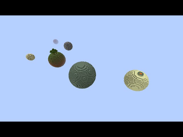 Planets Minecraft Map
