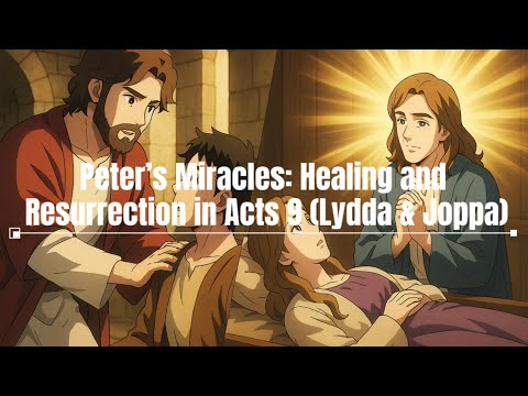 Peter’s Miracles: Healing and Resurrection in Acts 9 (Lydda & Joppa)
