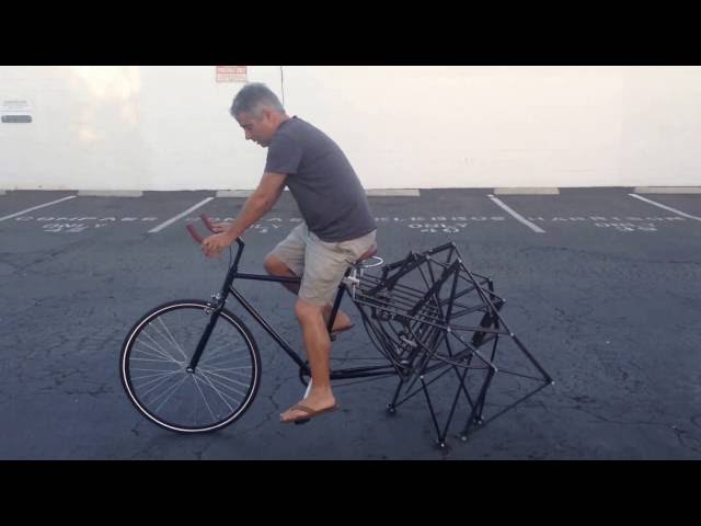 The Walking Bicycle - The Awesomer
