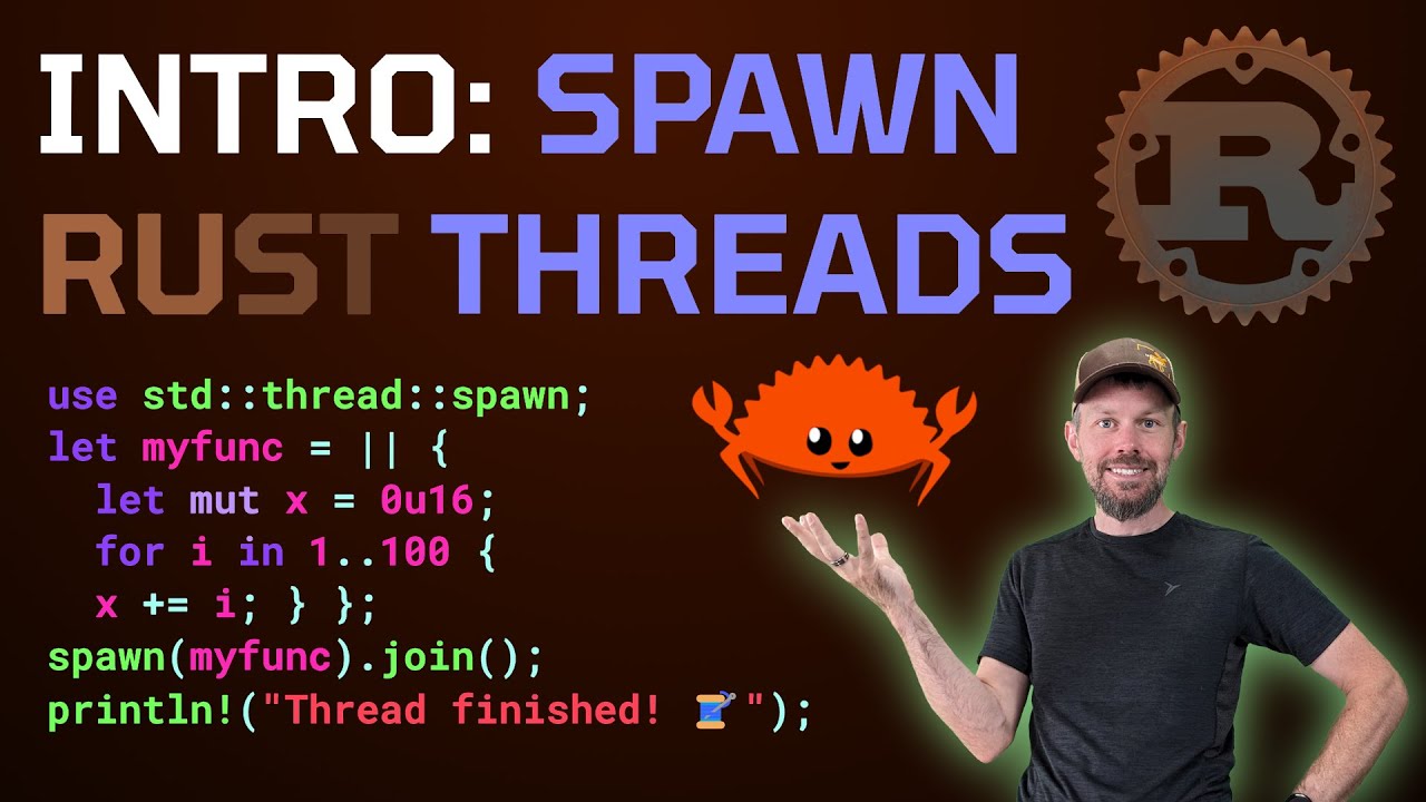 Rust Threading Basics 🦀 Rust Tutorial