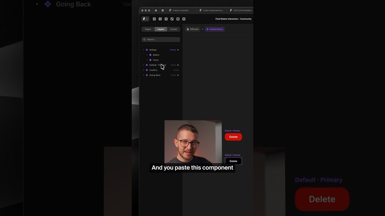 HOW TO: make smooth interactions even SMOOTHER in @framer...