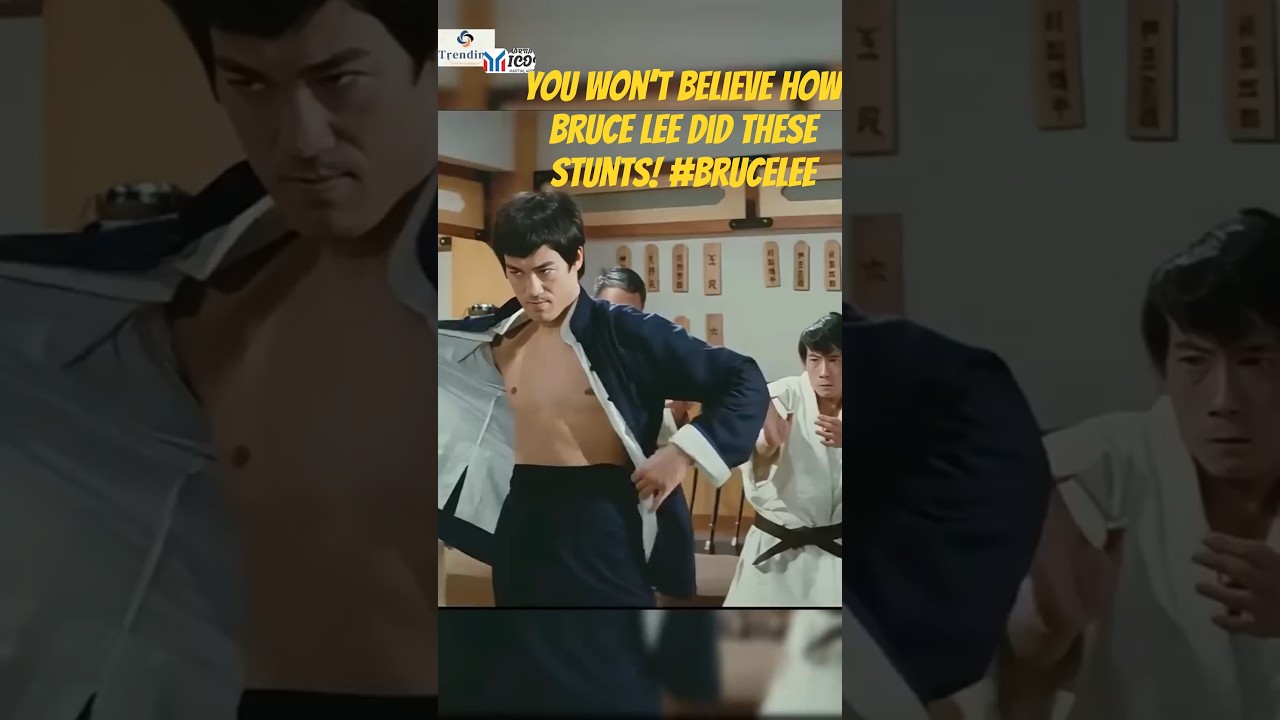 You Won’t Believe How Bruce Lee Did These Stunts! #brucelee