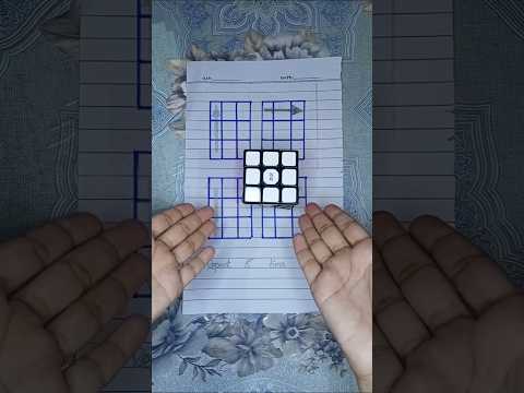 New Formula Of Rubik's Cube 3by3 #rubikscube #sidcuber #subscribe #fitcuber