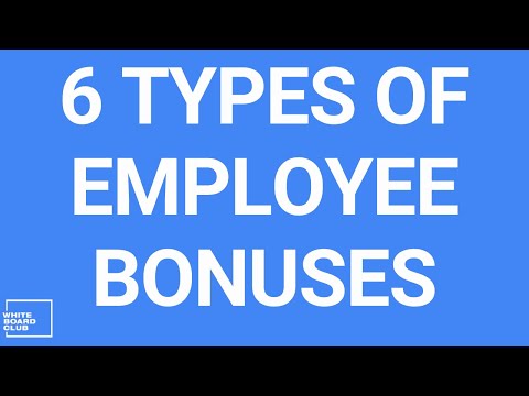 6 Types of Bonuses I Give To My Employees