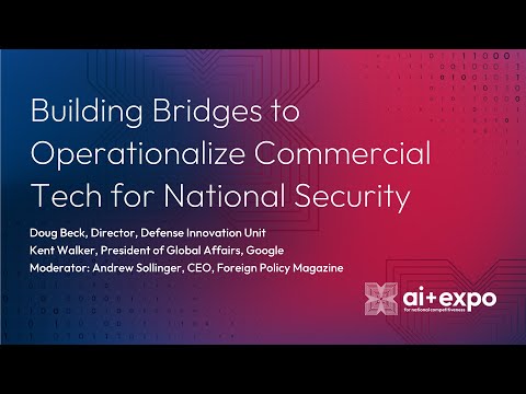 Building Bridges to Operationalize Commercial Tech for National Security