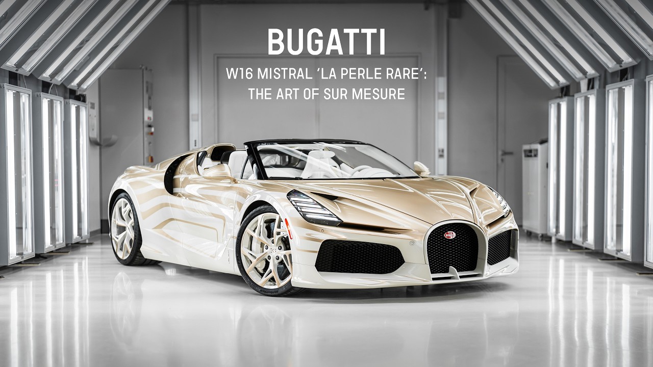 THE W16 MISTRAL ‘LA PERLE RARE’: The Art of Sur Mesure