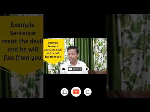 Meaning of Resist || English & Hindi Meaning with Sentence || Ritesh Budden
