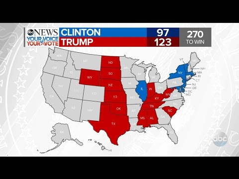 2016 Election Results: NY, KS, ND, SD, WY, NE, TX | ABC News