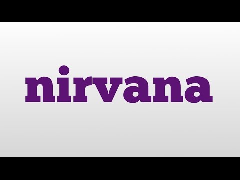 nirvana meaning and pronunciation