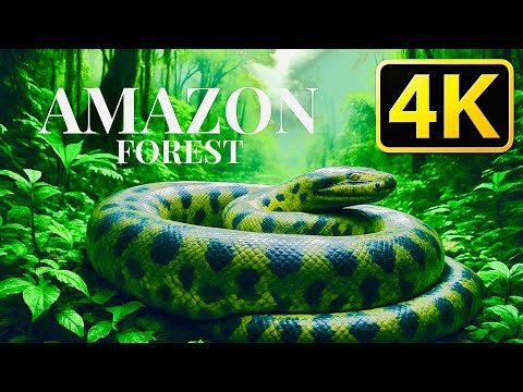 🎥 4K Wildlife Therapy – Amazon Forest & Nature (24/7)