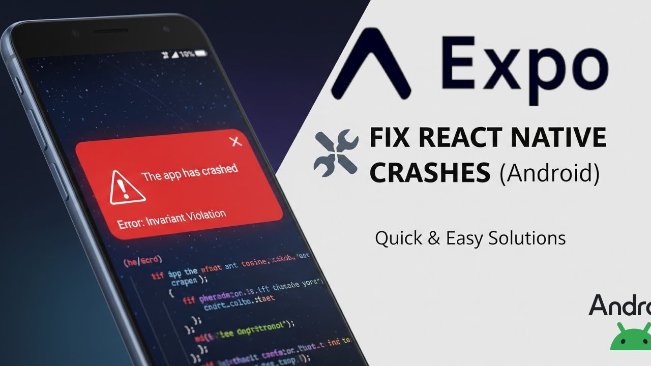 react native app crashes on launch android