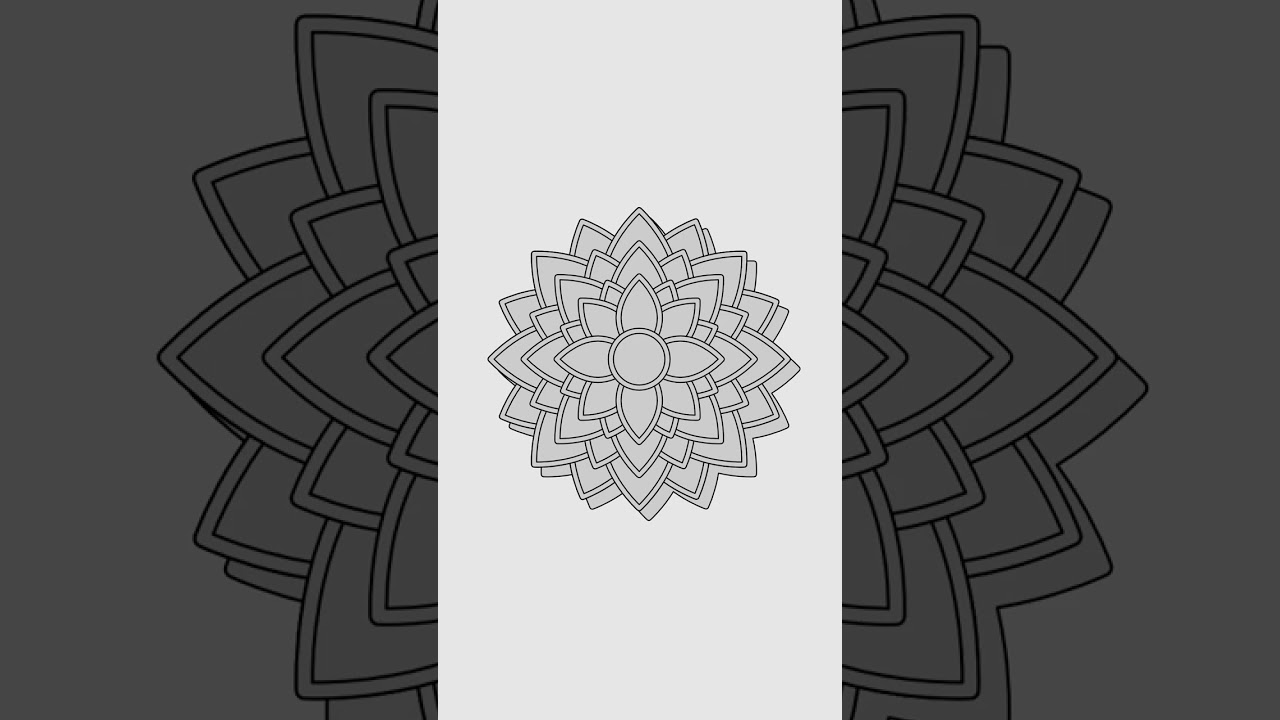 Autumn flower vector icon cartoon illustration