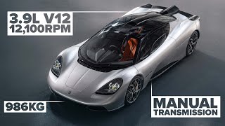 Gordon Murray visar upp GMD T.50. McLaren F1 har återuppstått i ...