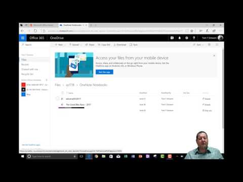 itcts_072 - Creating a OneNote Notebook using OneDrive
