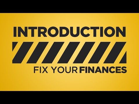 Fix Your Finances - Series Introduction