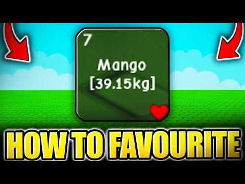 How To FAVOURITE ITEMS In Grow A Garden! Roblox
