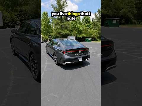 5 Things I HATE about the 2024 Hyundai Sonata #hyundai #sonata #automobile