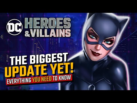 MASSIVE Updates All Around! | DC Heroes & Villains