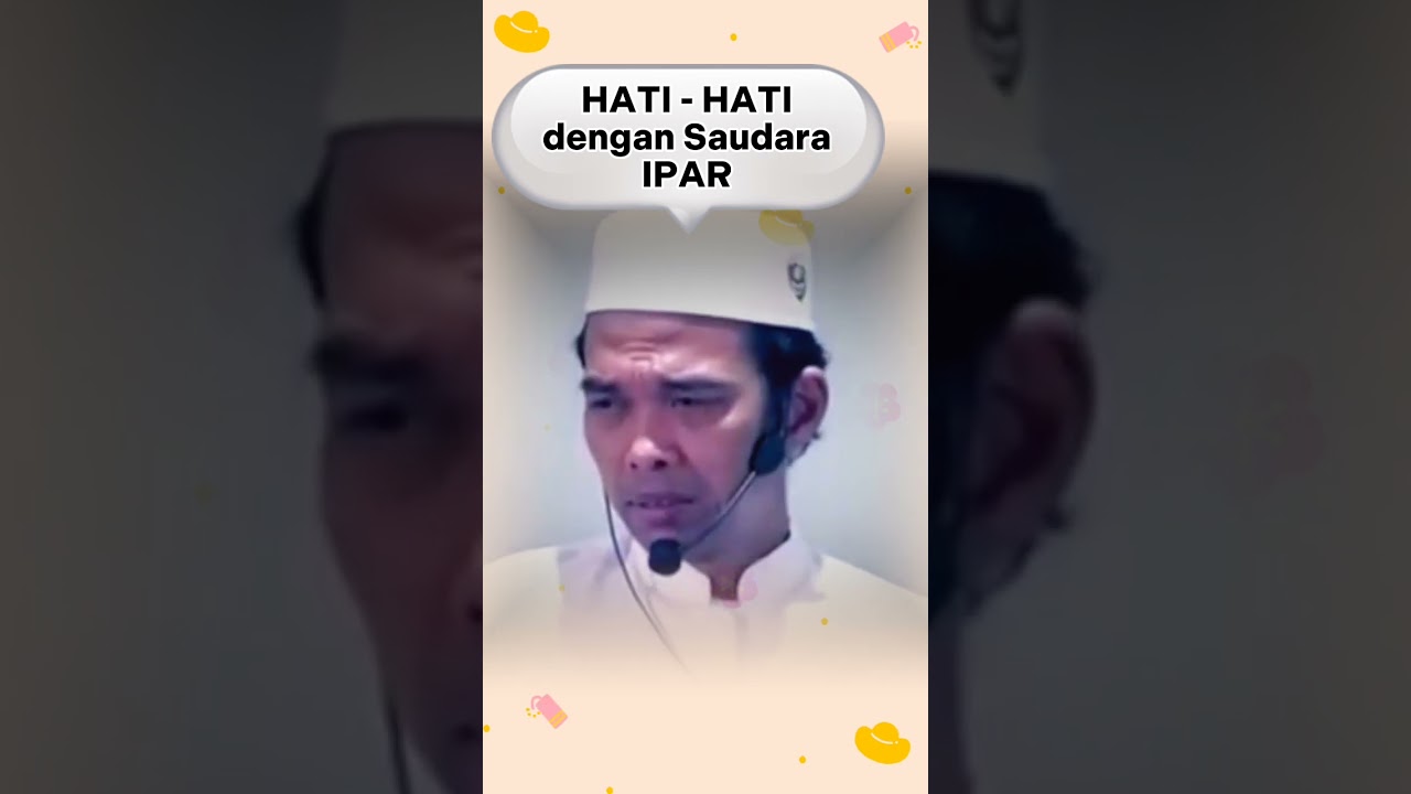 Saudara Ipar Bisa Merusak Rumah Tangga - Ustadz Abdul Somad #shorts