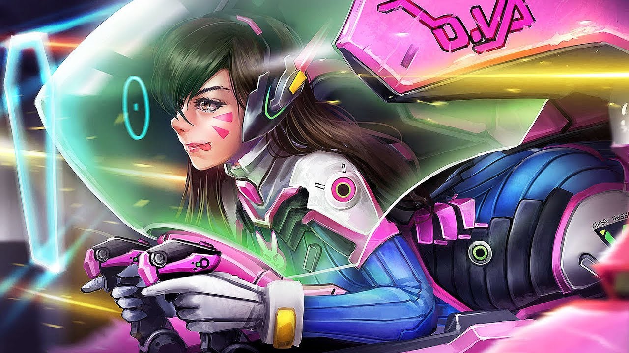 DVA KICKS ASS! [Overwatch]