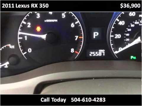 2011 Lexus RX 350 Used Cars New Orleans LA