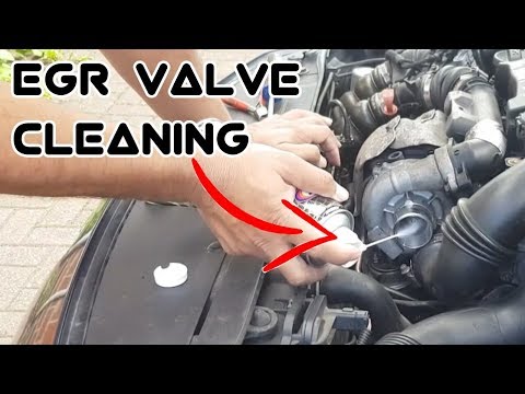 How To Clean EGR Valve Without Removing.