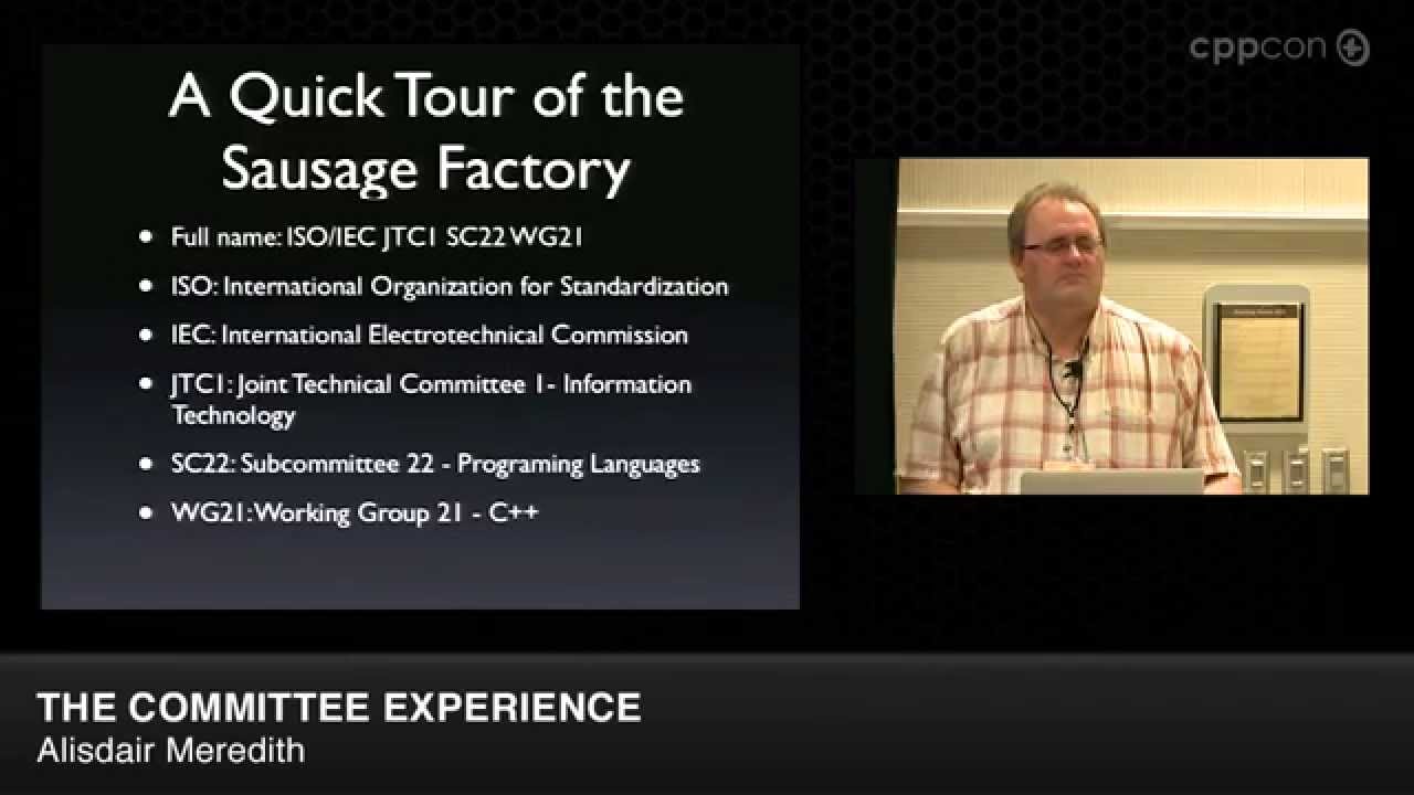 CppCon 2014: Alisdair Meredith 