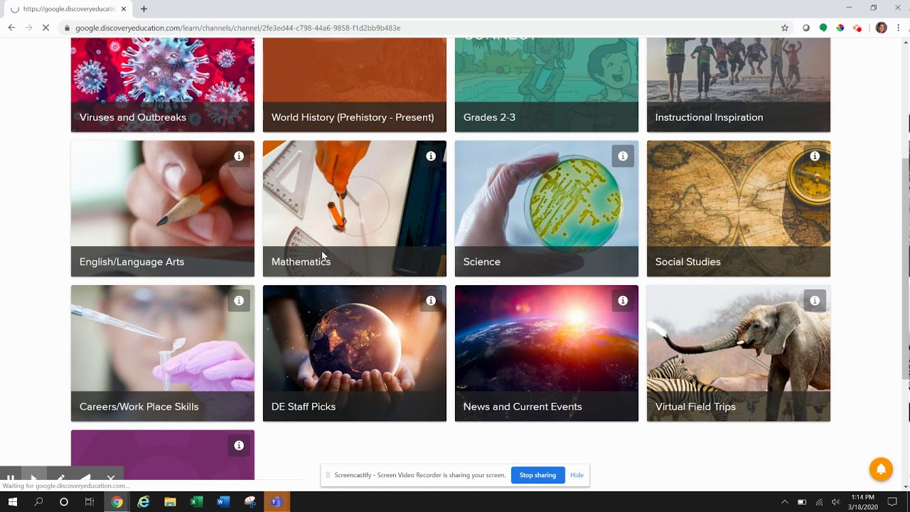 Setting up classes/assigning in Discovery Education