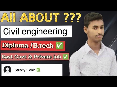 All About Civil Engineering | polytechnic &B.tech | Full details β
| salary / Job / scope / Lifestyle