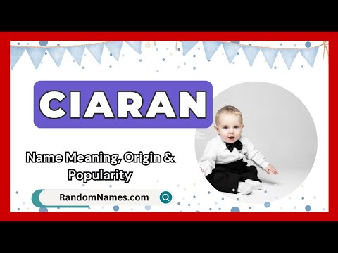 Ciaran - Baby Boy Name Meaning, Origin & Popularity - RandomNames.com