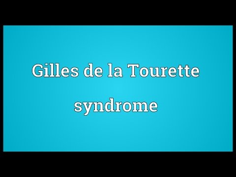 Gilles de la Tourette syndrome Meaning