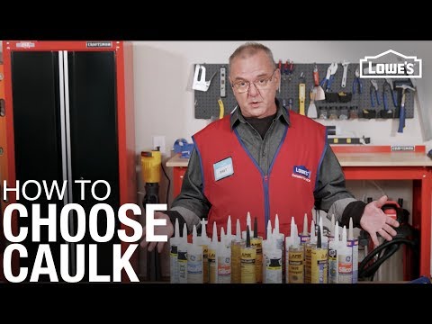 How To Choose the Right Caulk | Caulk Buying Guide from Lowe's