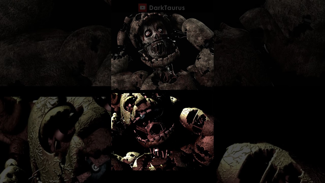 Springtrap OG vs. Plus rare scene comparison