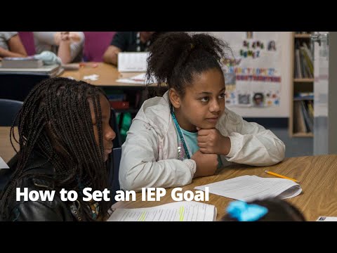 How to Set an IEP Goal