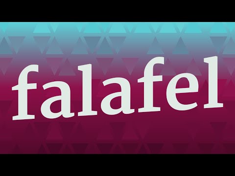 FALAFEL pronunciation • How to pronounce FALAFEL