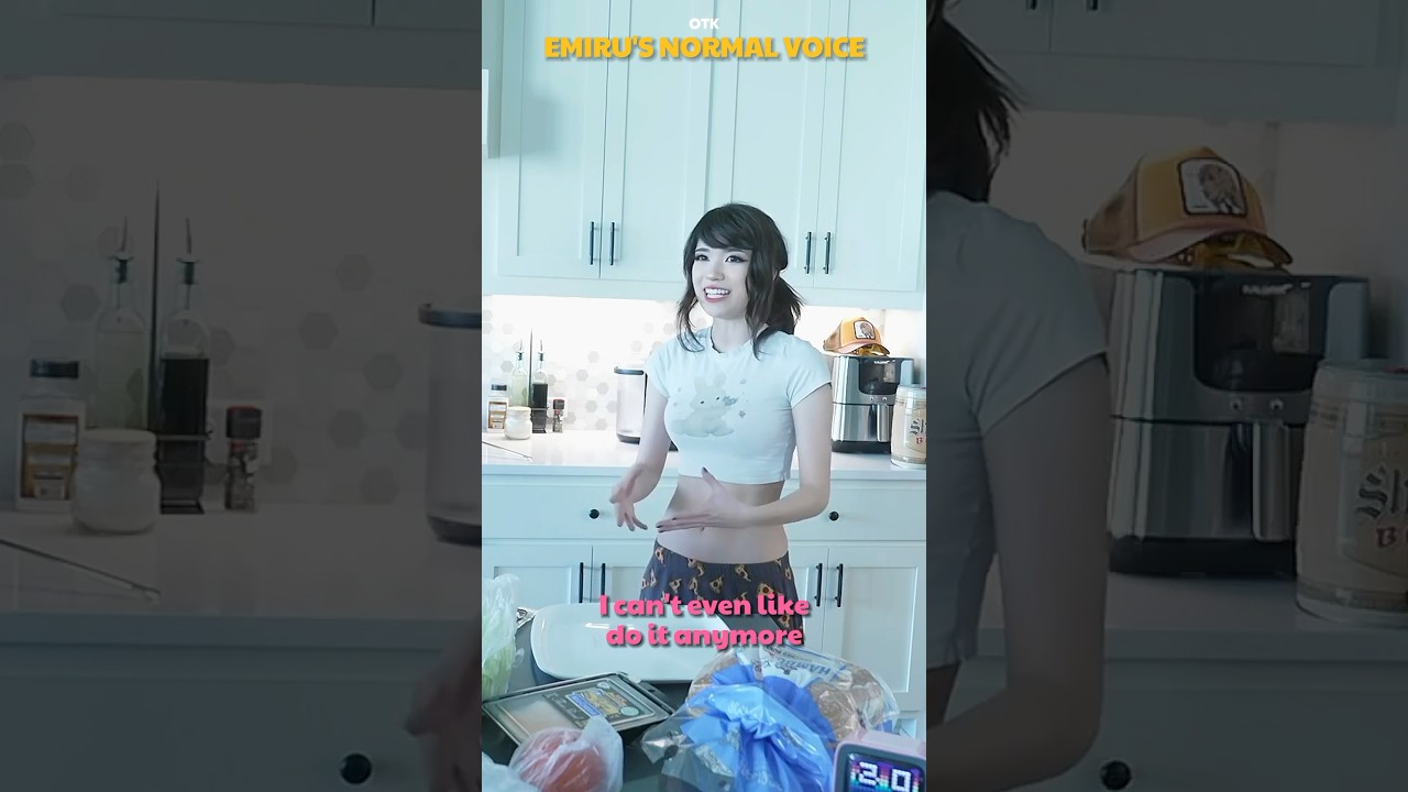 Emiru uses her REAL voice 😳