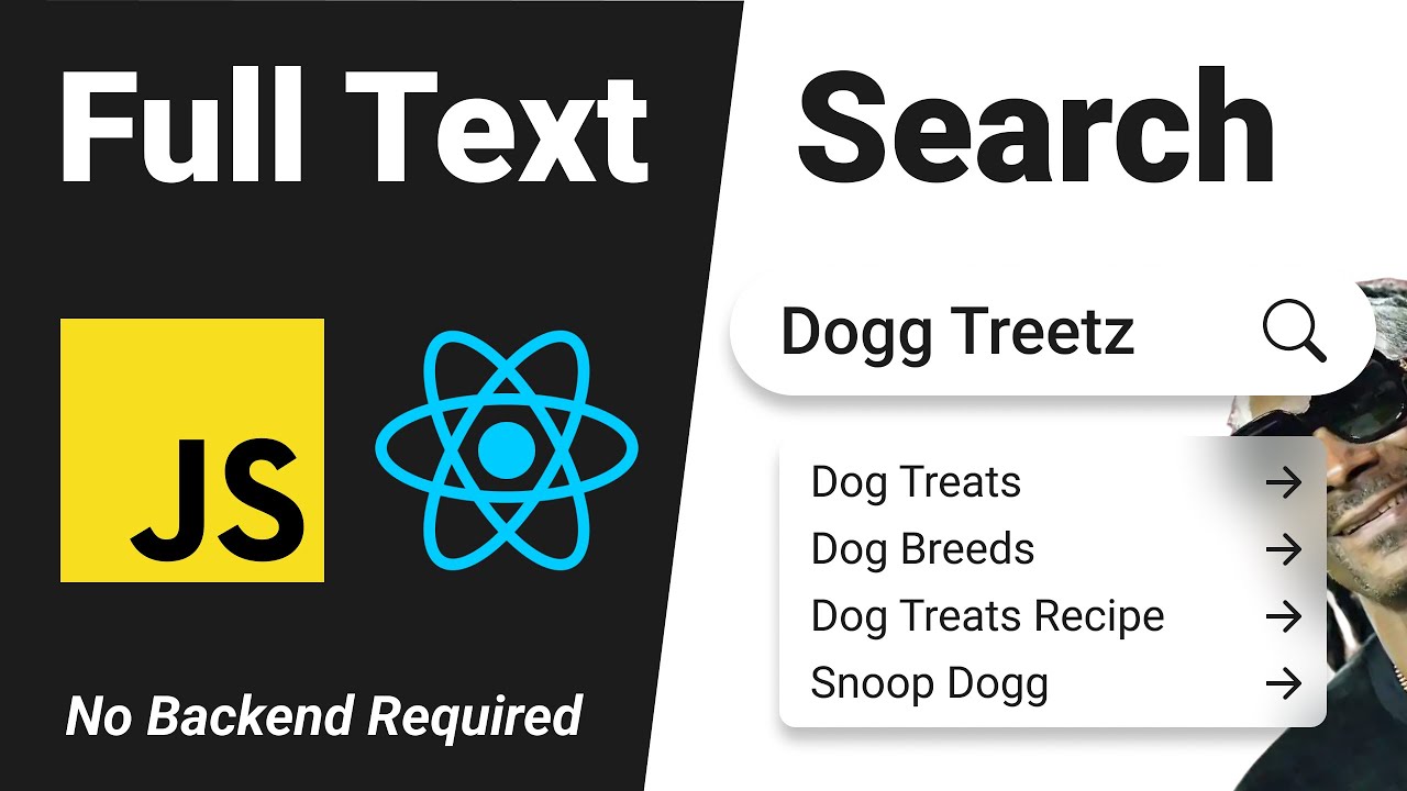 How To Build A Full Text Search Engine With JavaScript/React