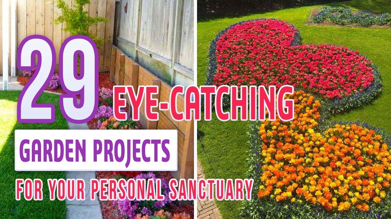 29 Eye Catching Garden Projects for Your Personal Sanctuary