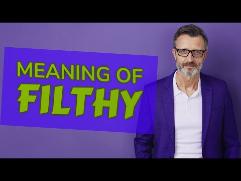 Filthy | Meaning of filthy 📖 📖 📖 📖